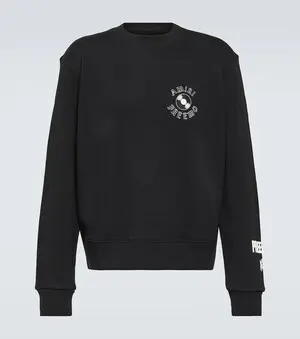 Amiri Printed Cotton Jersey Sweatshirt