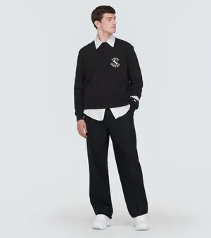 Amiri Printed Cotton Jersey Sweatshirt