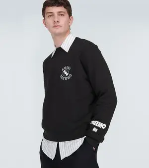 Amiri Printed Cotton Jersey Sweatshirt