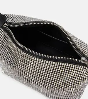 EERA Embellished Mesh Shoulder Bag