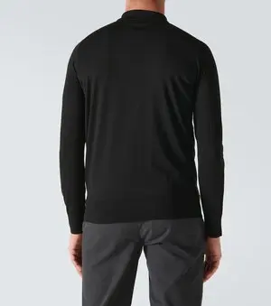 Loro Piana Virgin Wool Polo Shirt