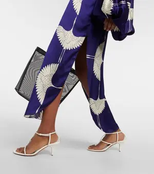 Khaite Zelma Printed Maxi Dress