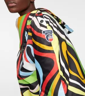 Emilio Pucci X Fusalp Marmo Poncho