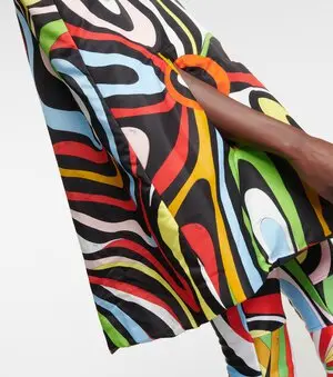 Emilio Pucci X Fusalp Marmo Poncho