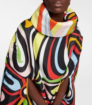 Emilio Pucci X Fusalp Marmo Poncho