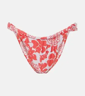 Faithfull The Brand Andez Bikini Bottom - Red
