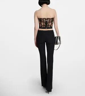 Alexander McQueen Lace Bustier