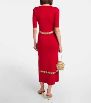 Rabanne Wool-blend Maxi Dress