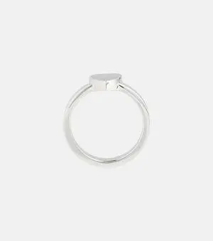 Gucci Sterling Heart Detail Ring