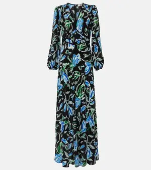 Diane Von Furstenberg Floral Maxi Dress - Multicoloured