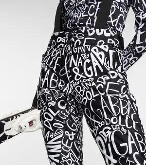Dolce & Gabbana Logo-print Ski Salopettes