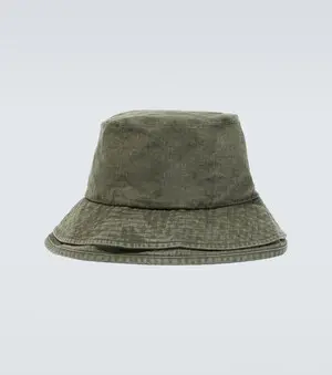 Sacai Denim Bucket Hat - Neutrals