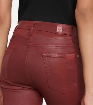 7 For All Mankind High-rise Skinny Jeans