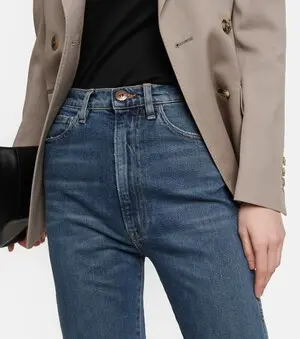 3x1 Claudia Extreme High-rise Straight Jeans