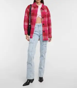 Isabel Marant Étoile Zineae Cotton Jersey Cropped Top