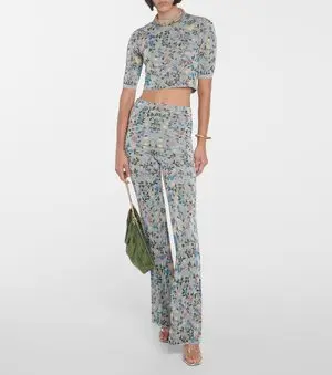 Rabanne Floral Jacquard Sweater