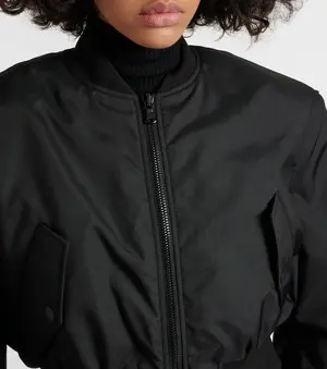 Wardrobe.NYC Cropped Bomber Jacket