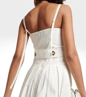Proenza Schouler Cotton-blend Midi Dress