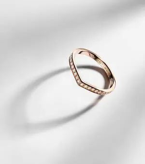 REPOSSI Antifer 18kt Rose And Diamond Ring