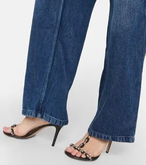 MARANT ETOILE Bymara High-rise Cargo Jeans