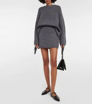 LISA YANG Cashmere Miniskirt