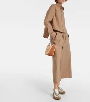 Loewe Hammock Mini Raffia Shoulder Bag