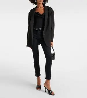 7 For All Mankind Relaxed Skinny Low-rise Jeans