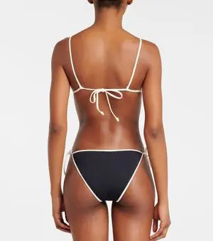 Marysia Bianco Triangle Bikini Bottoms