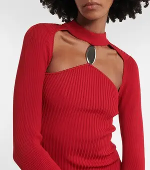 Simkhai Nikolai Halterneck Midi Dress