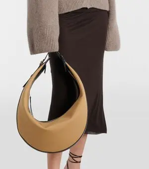 Khaite Augustina Canvas Tote Bag - Beige
