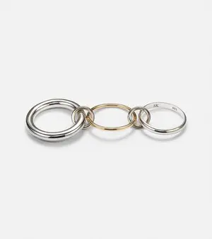 SPINELLI KILCOLLIN Amaryllis Sterling And 18kt Gold Ring