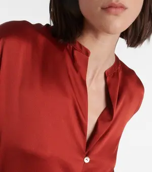 Vince Silk Blouse