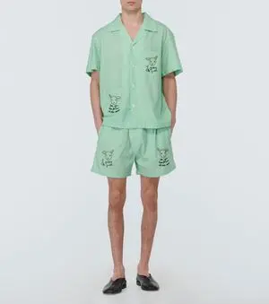 BODE See You At The Barn Cotton Shirt