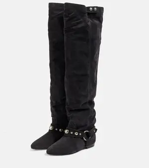 Isabel Marant Étoile Suede Over-the-knee Boots