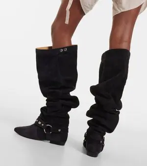 Isabel Marant Étoile Suede Over-the-knee Boots
