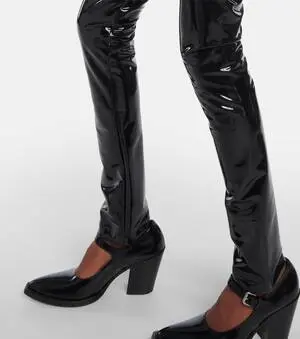 Junya Watanabe Vinyl Slim Trousers
