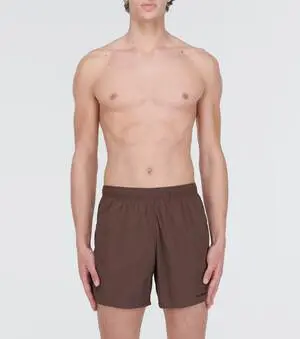 JIL SANDER Swim Trunks - Brown