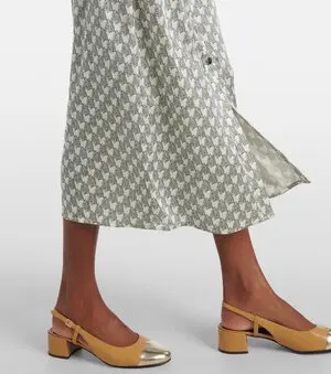 Tory Burch Printed Zebra Shirt Dress