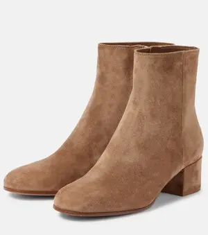 GIANVITO ROSSI 45 Suede Ankle Boots