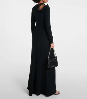 Stella McCartney Crystal-embellished Cutout Gown