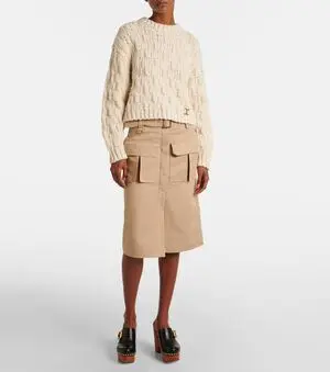 Chloé Jeannette Studded Leather Clogs