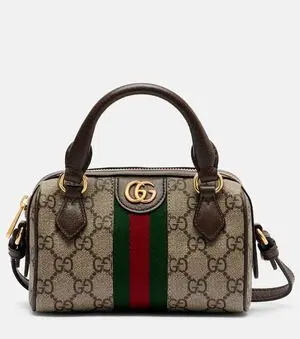 Gucci Ophidia Mini Gg Canvas Crossbody Bag - Multicoloured