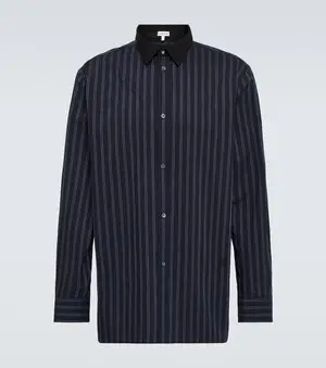 Loewe Striped Cotton Poplin Shirt - Multicoloured