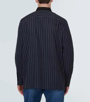 Loewe Striped Cotton Poplin Shirt