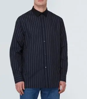 Loewe Striped Cotton Poplin Shirt