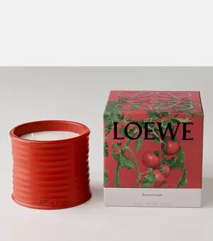Loewe Tomato Leaves Medium Candle - Red