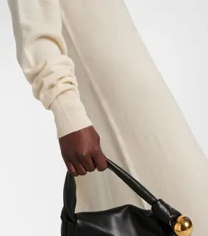 JIL SANDER Knitted Cashmere Midi Dress