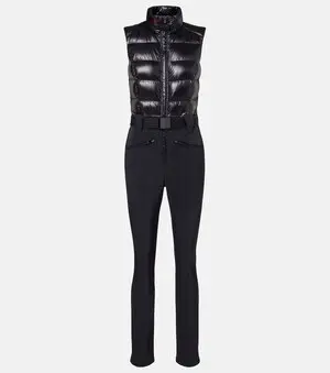 Perfect Moment Super Star Down Ski Suit - Black