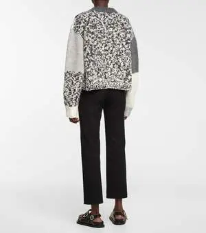 JOSEPH Intarsia Wool-blend Sweater