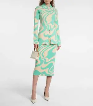 Sportmax Soraga Jacquard Blazer
